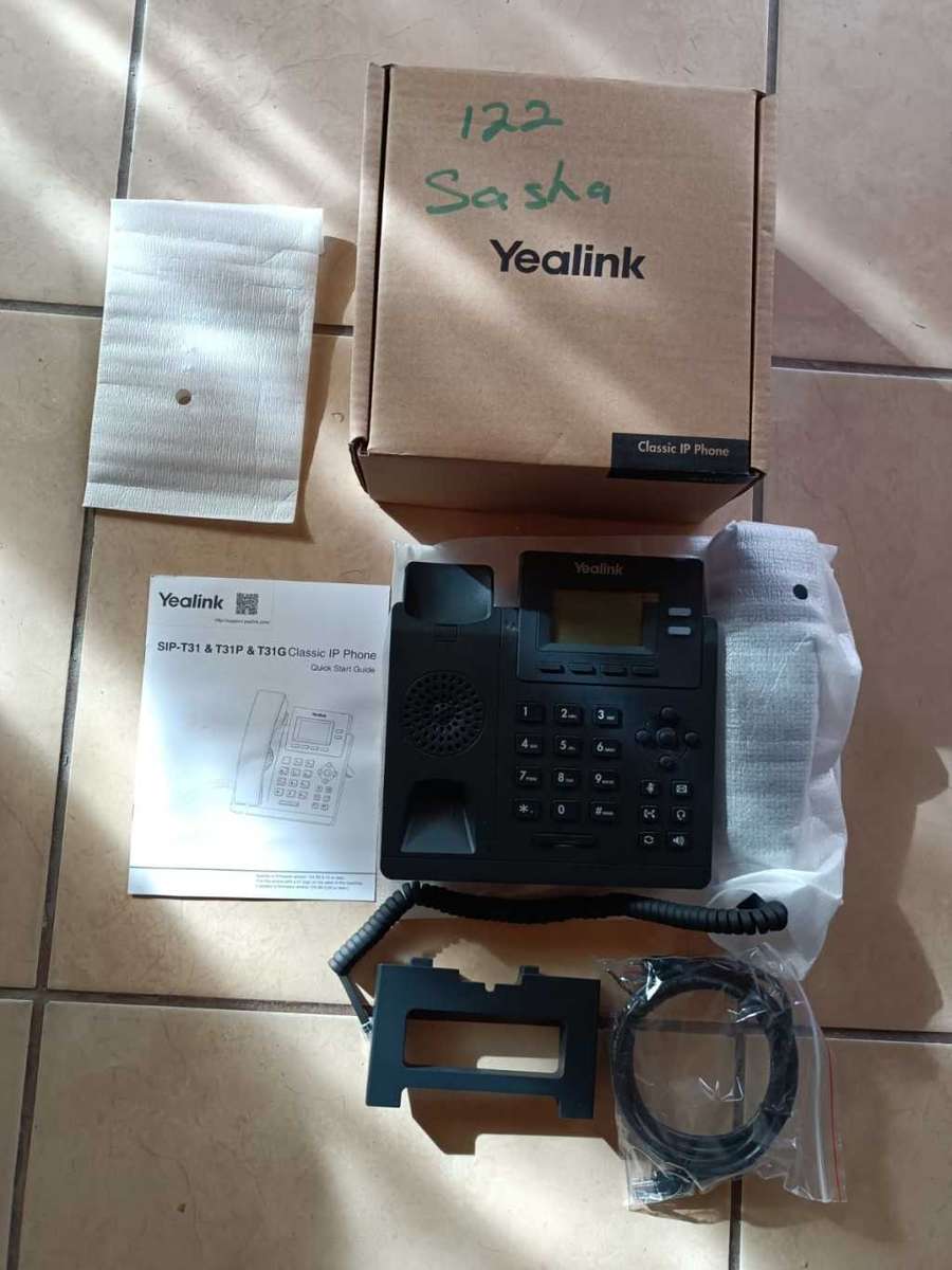Telephones - Yealink T31P 2-line Poe IP Phone for sale in Port ... Telephones - Yealink T31P 2-line Poe IP Phone for sale in Port ...